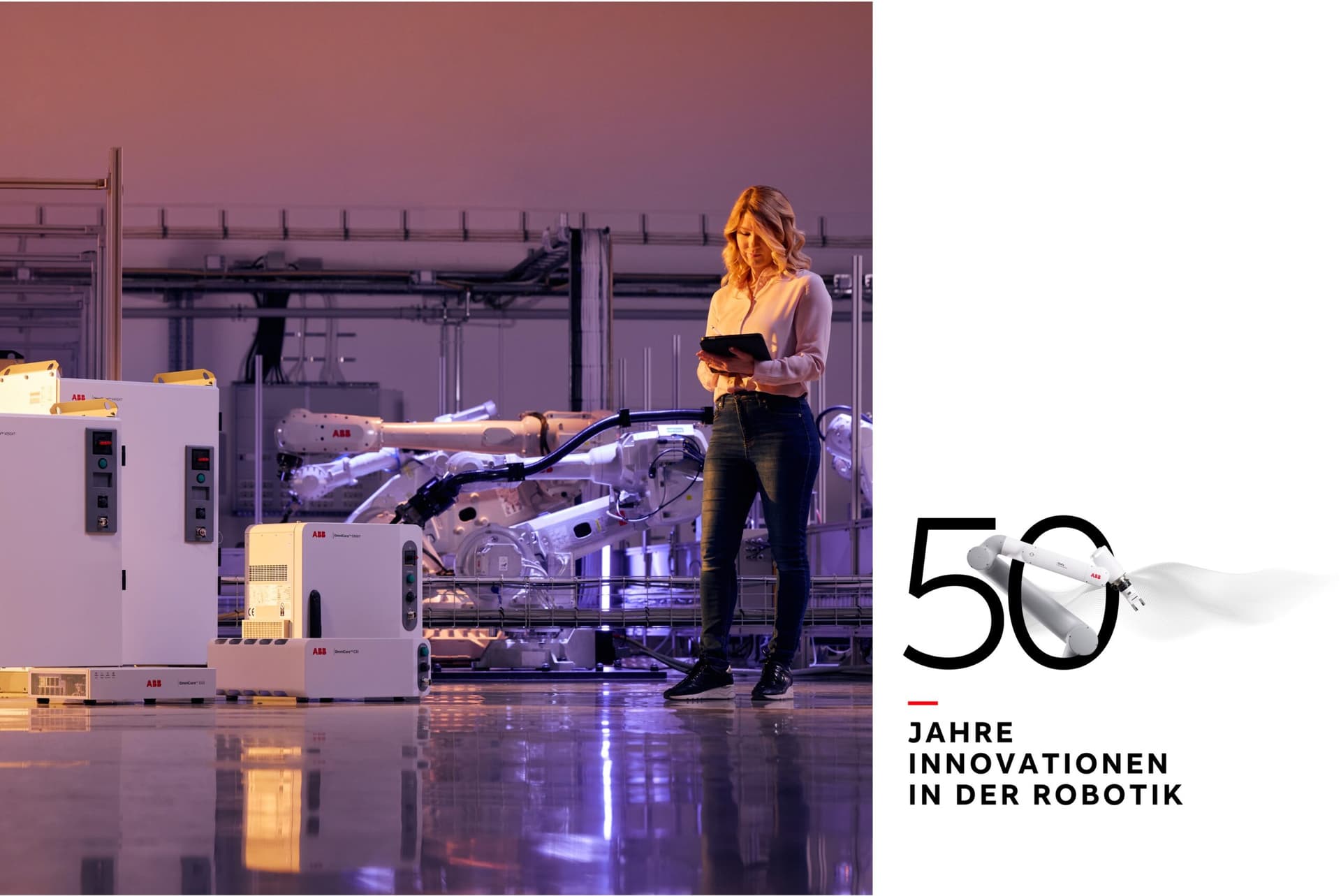 50 Jahre ABB Robotics: Zurück in die Zukunft - Destination Zukunft